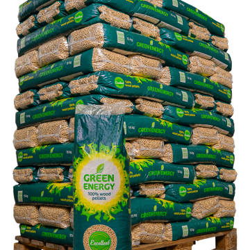 Direct Green Energy houtpellets bestellen - Green Energy Wood Pellets